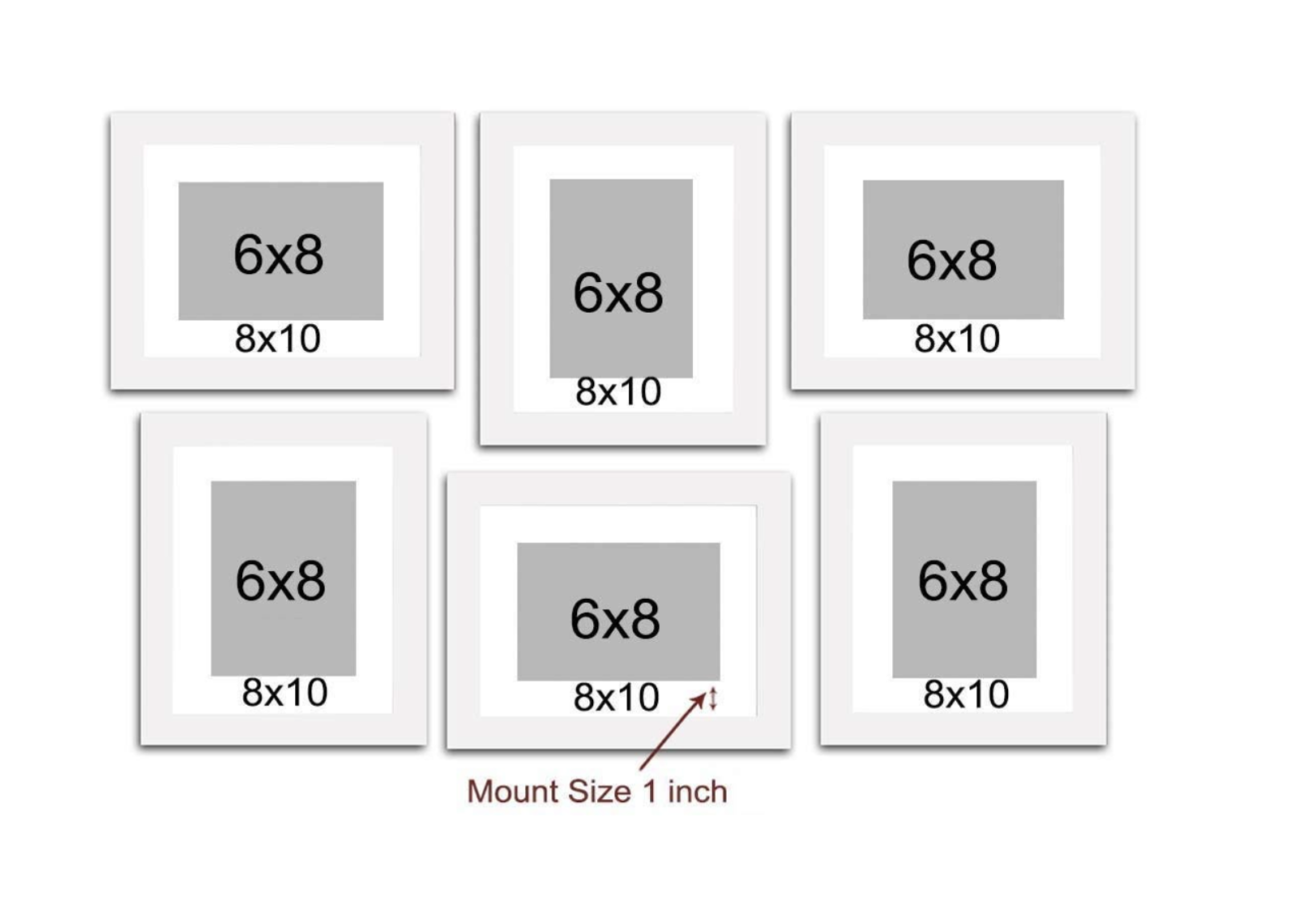 6 Picture Collage Frames – Photo Printing Solution
